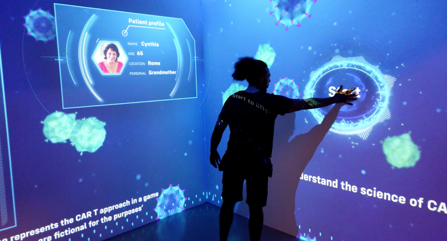 Gamified science: taking medical journalists into an unseen world